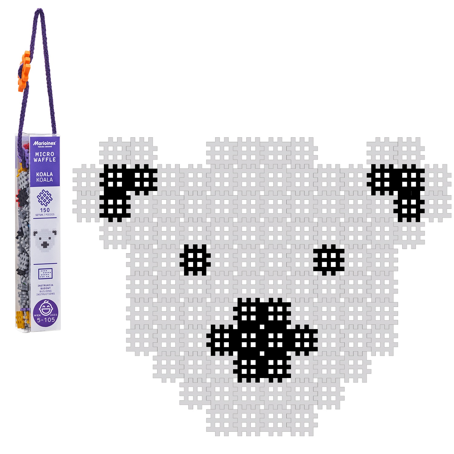 KLOCKI MICRO WAFLE 150 SZT KOALA - Zabawki Nino - e-Sklep z zabawkami w ...