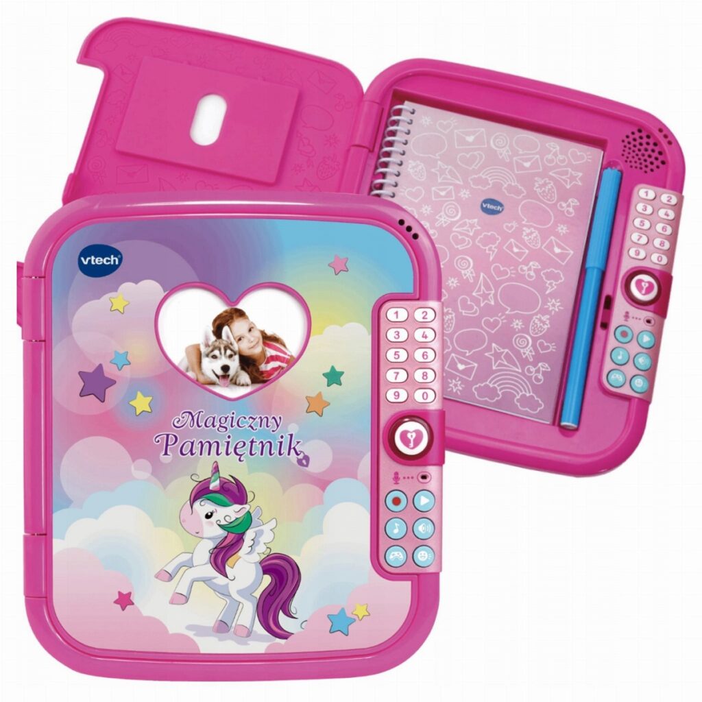 VTECH MAGICZNY PAMIĘTNIK NA HASŁO JEDNOROŻEC 61243 - Zabawki Nino - e ...