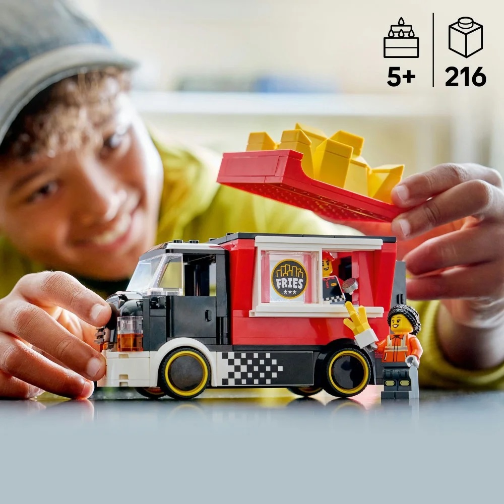 LEGO CITY 60488 FOOD TRUCK Z FRYTKAMI - Zabawki Nino - e-Sklep z ...